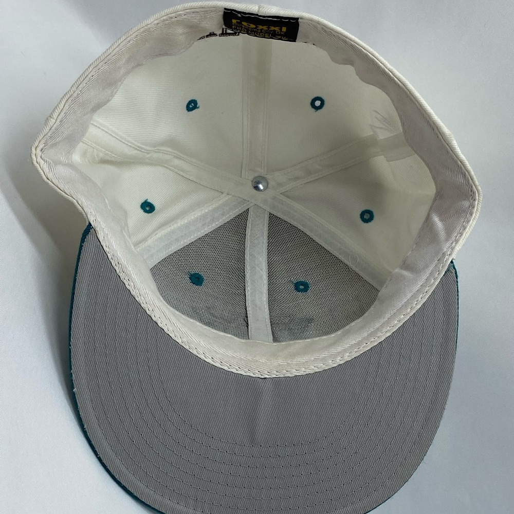 Vintage Signed Mighty Ducks Fitted Hat Cap Size 7 1/2… - Gem